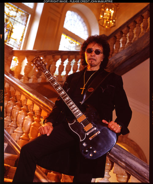 Tony Iommi Cross chrom dotbuster Griffbrett Marker Inlay Abziehbilder ...