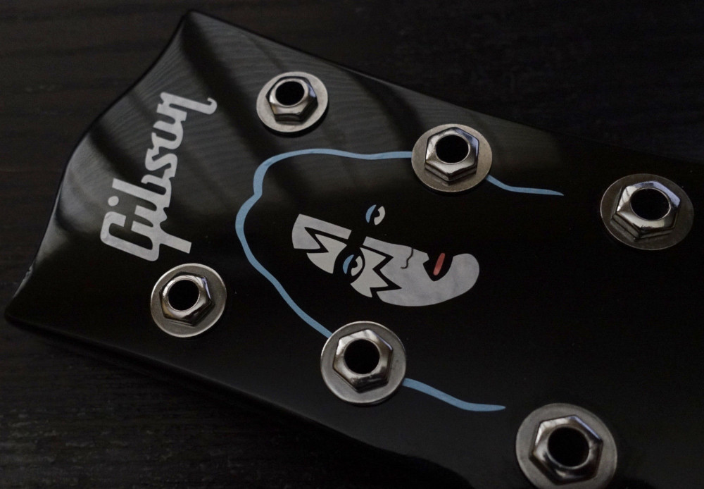 Creative-Cuts Inlays: Ace Headstock Vinyl Decal Set