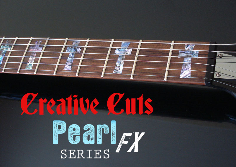 Creative-Cuts Inlays: Tony Iommi DOTBUSTER Cross Guitar Inlay Stickers ...