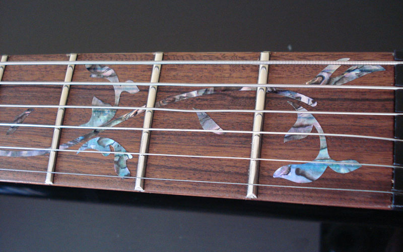 Creative-Cuts Inlays: Tree Of Life DOTBUSTER Guitar Inlay Stickers ABALONE