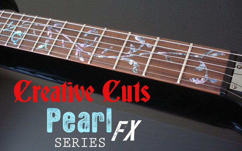 Creative-Cuts Inlays: Tree Of Life Guitar Sticker Inlays ABALONE
